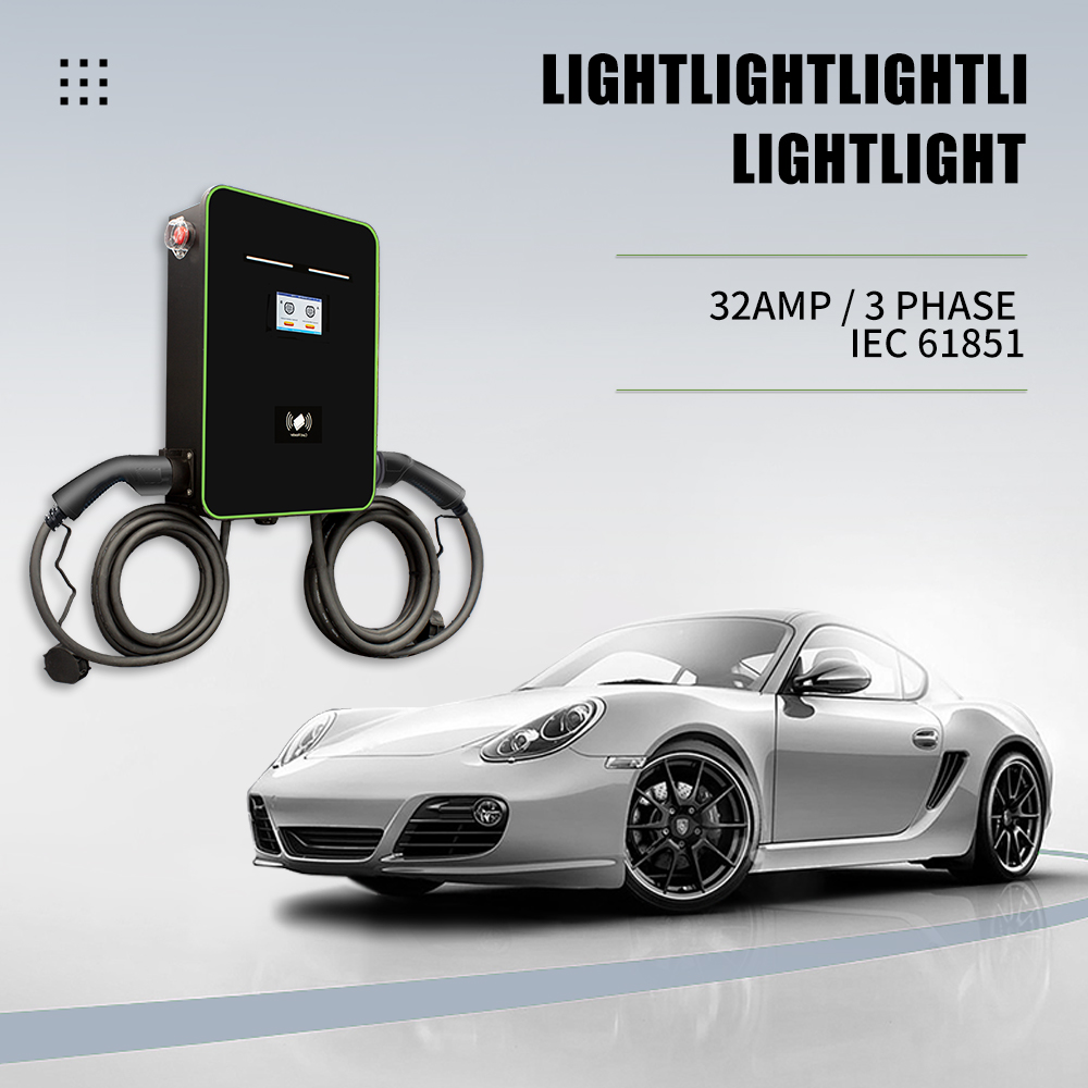 Wholesale Commercial Home Use Dual Gun RFID OCPP 22kw+22kw ev charger ...